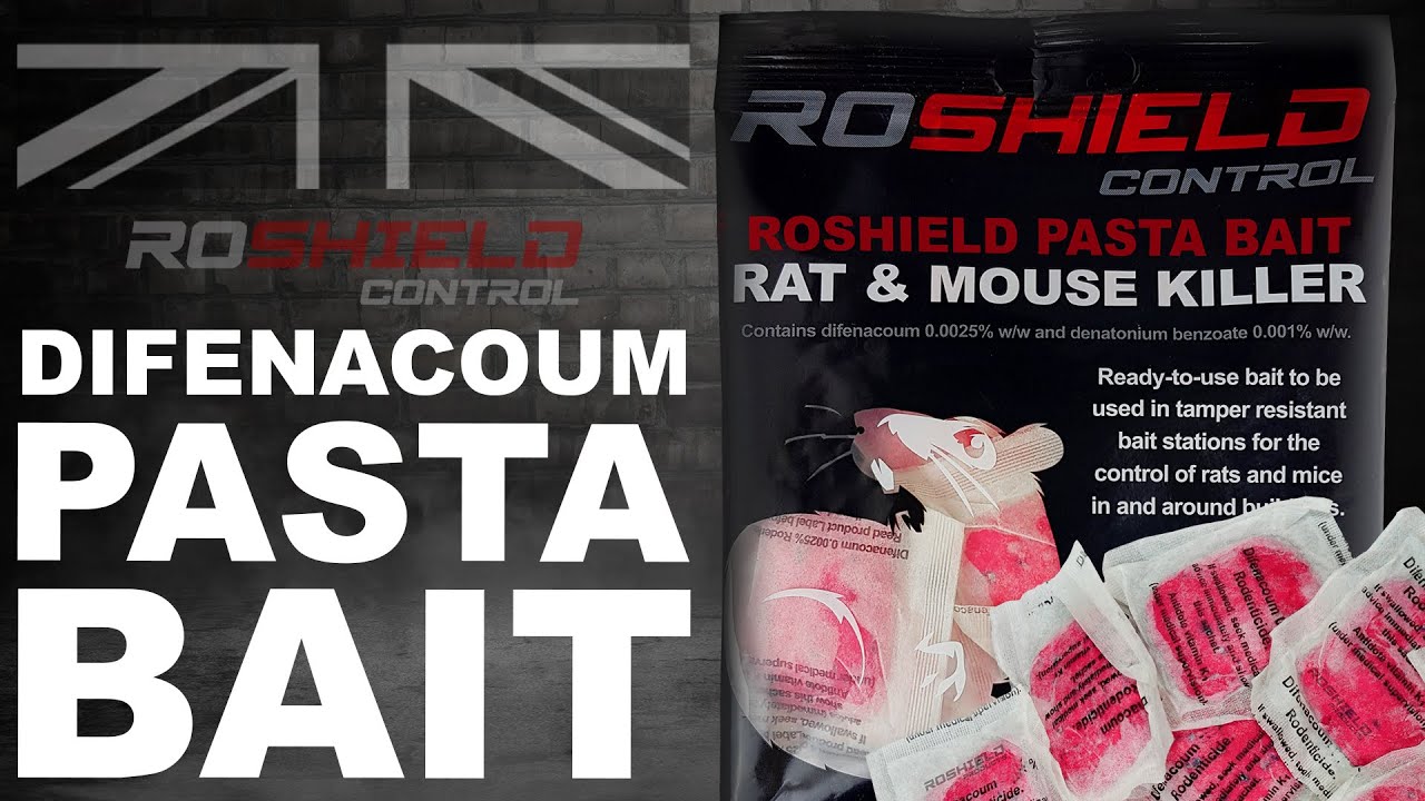 Roshield Pasta Bait Sachets (Difenacoum) - YouTube