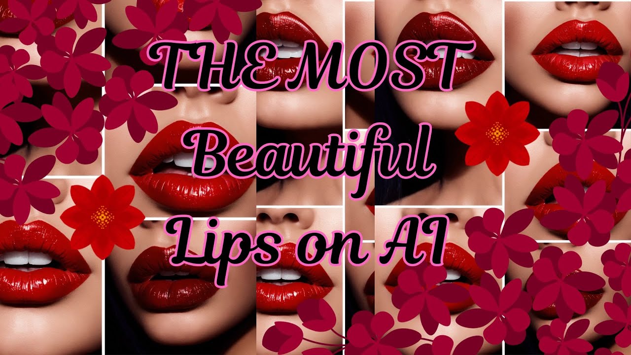 THE MOST BEAUTIFUL LIPS ON AI #AIArt #ColorfulLips #BeautifulCreations ...