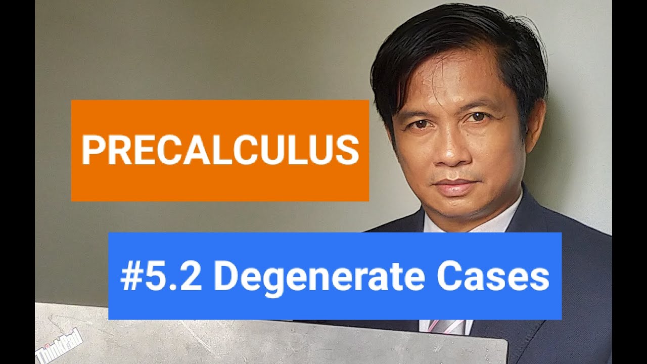 Degenerate cases of conic sections (Precalculus, STEM) - YouTube