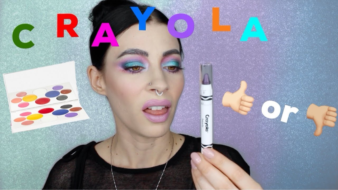CRAYOLA Beauty | Eyeshadow, Lip and Cheek Palettes | First Impressions ...