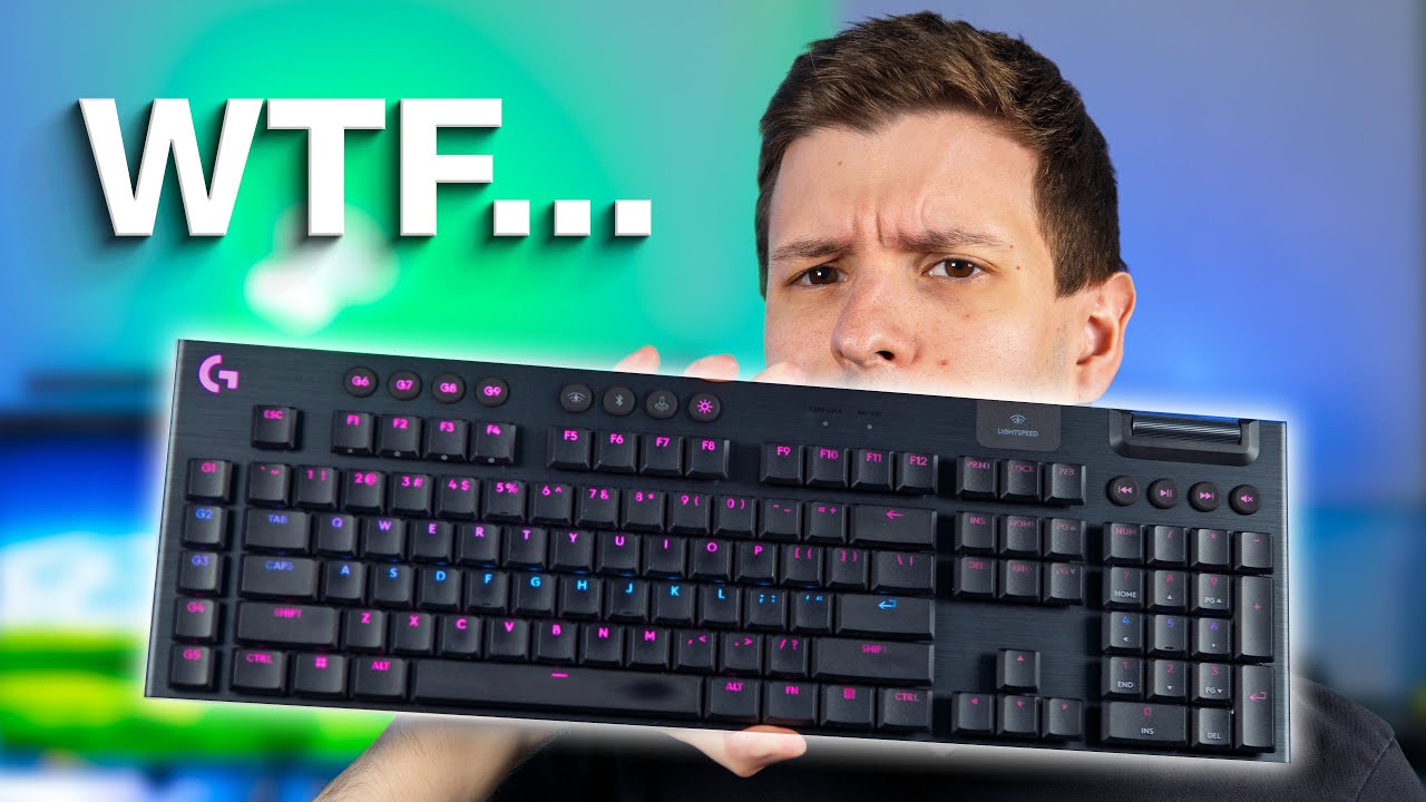 Logitech's STUPID Keyboard Problem (That I Had To Fix Myself...) - YouTube