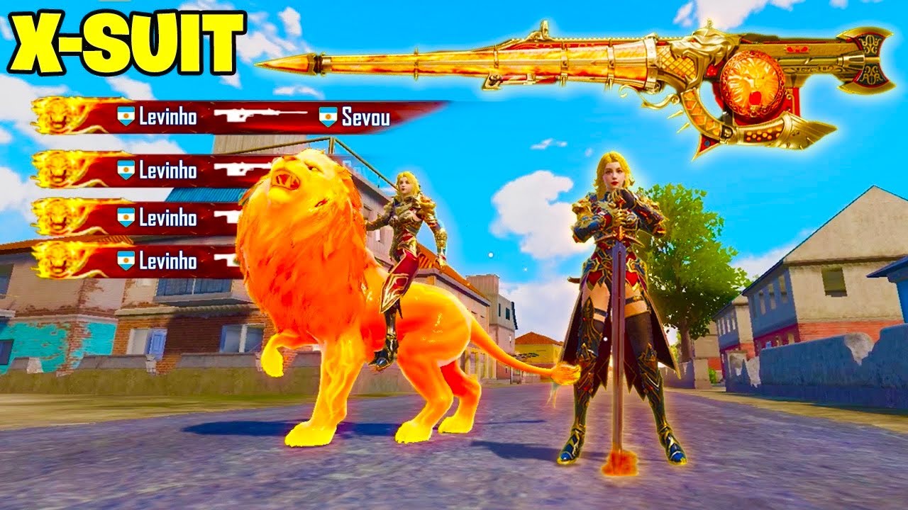 $58.000 UC NEW MAXED X-SUIT & AMR | PUBG MOBILE - YouTube