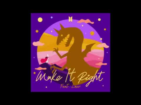 Make It Right (Without BTS) Lauv Solo version