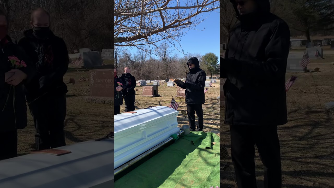 Elizabeth Riegler Graveside - YouTube