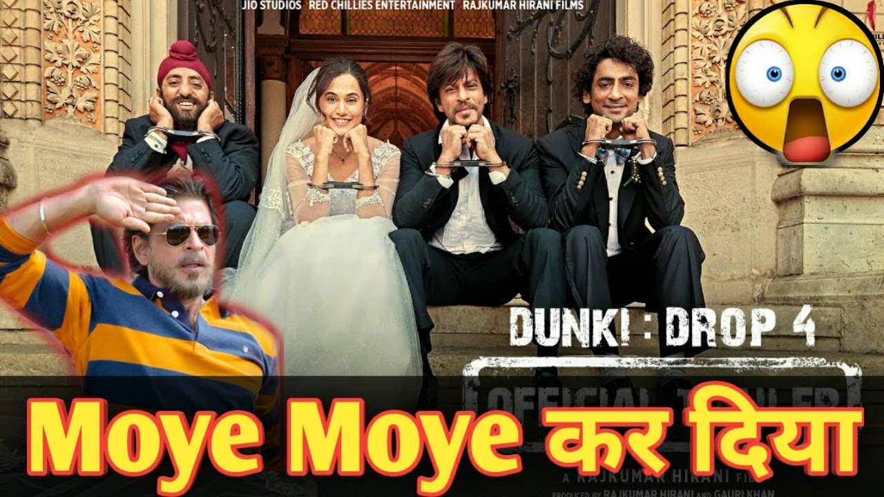 Dunki Trailer Review | Dunki Drop 4 Review Reaction | Shahrukh Khan ...