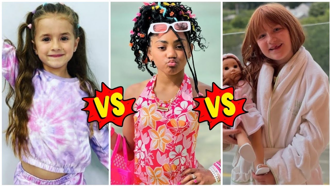 Khalani Simon vs Bonnie Rosa vs Adley McBride |Lifestyle Comparison ...