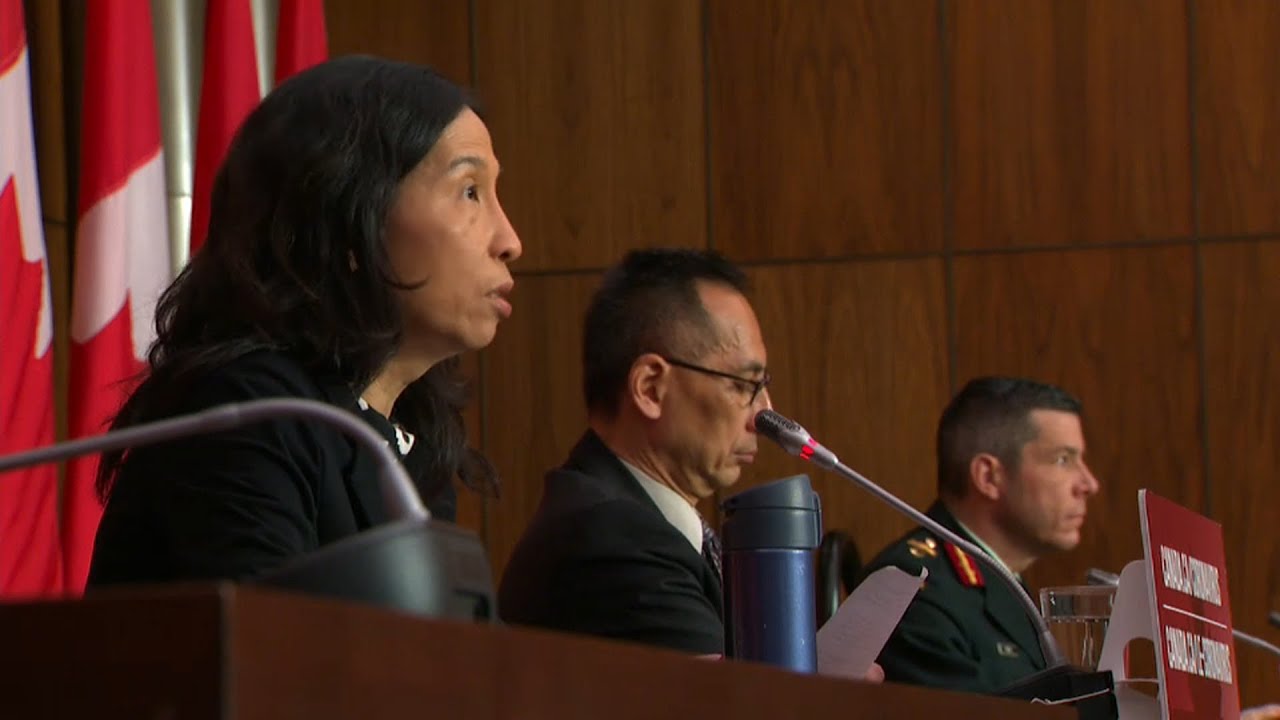 Federal ministers and health officials provide COVID-19 update ...