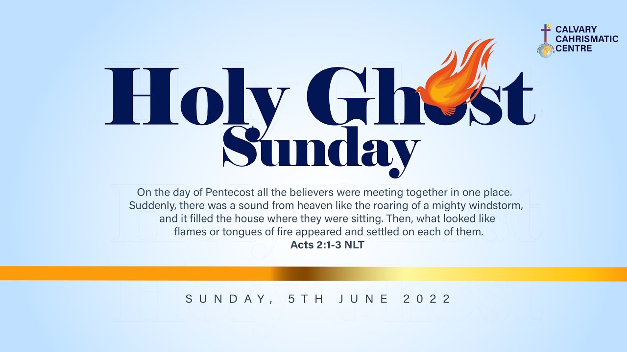 Holy Ghost Sunday [ Live ] 5th June 2022 | 8AM - YouTube