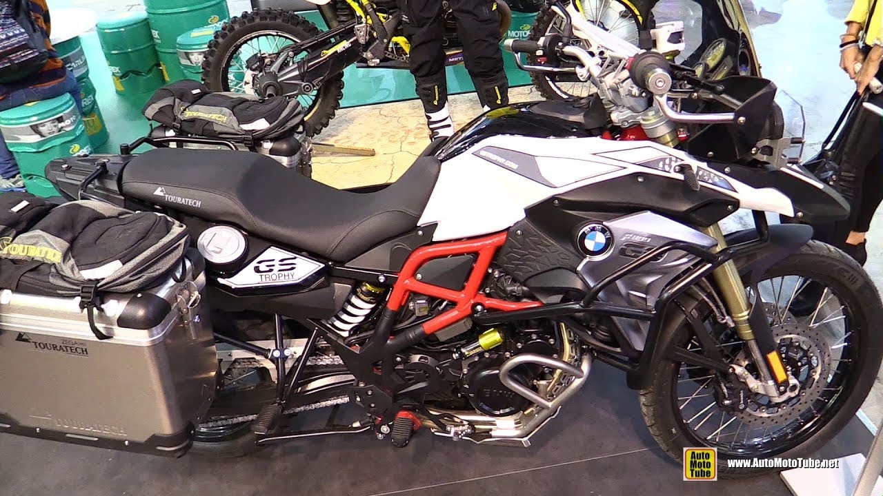 2018 BMW F800GS Customized by Touratech - Walkaround - 2017 EICMA Milan ...