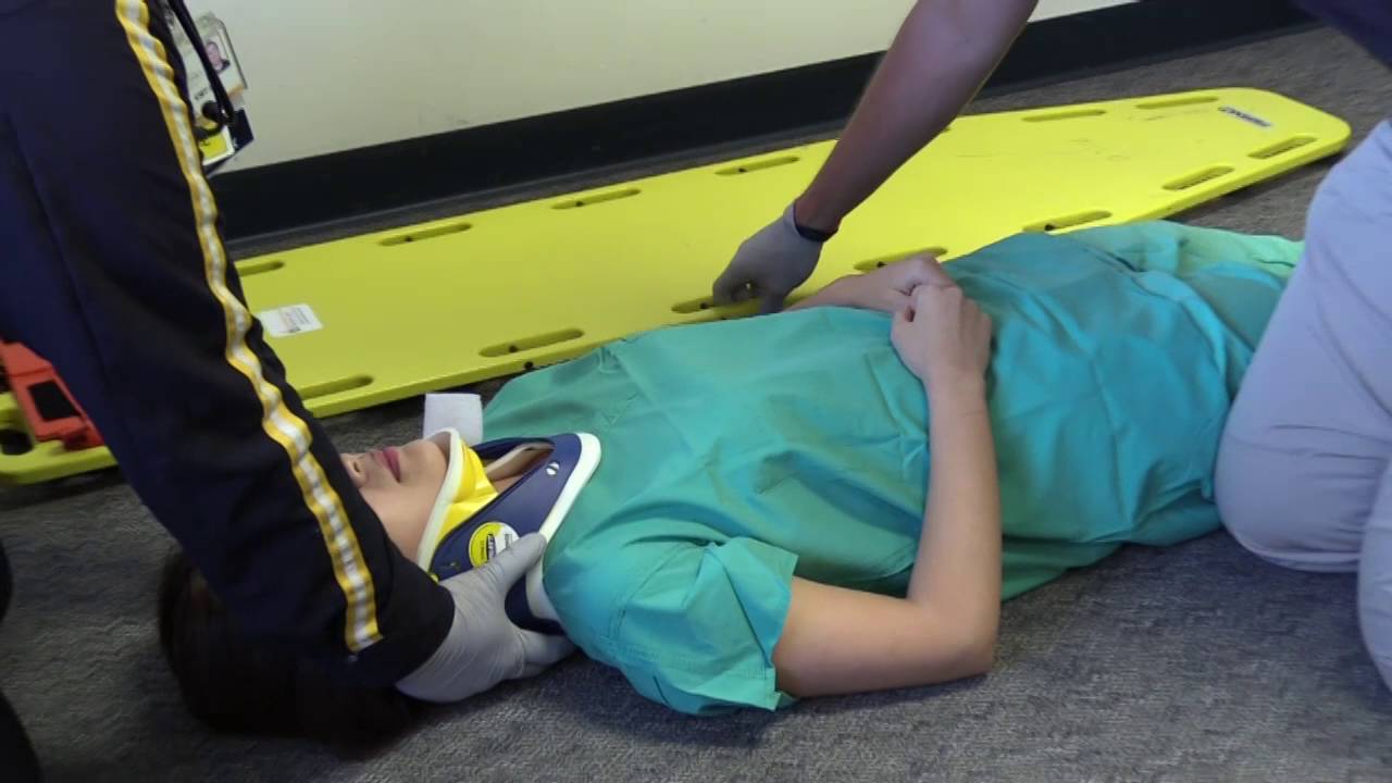 Supine Spinal Immobilization - YouTube