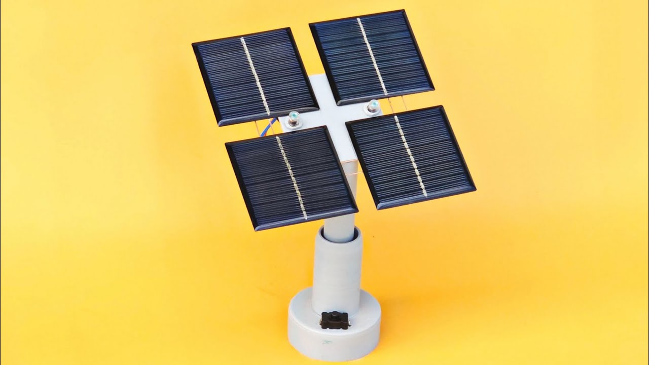 Making Automatic Sunlight Tracking Solar panel system - YouTube