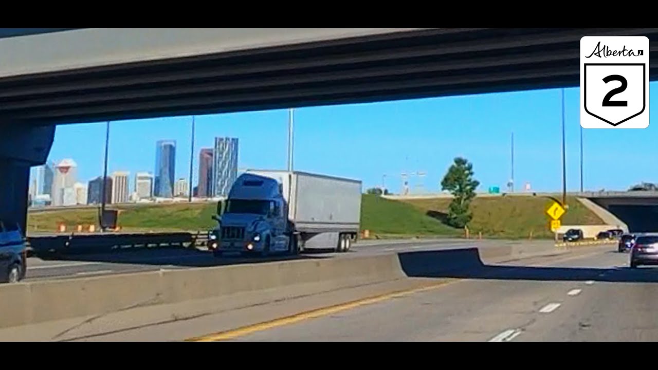 [2022/18] Calgary, AB - Deerfoot Trail, Alberta Highway 2 Northbound ...