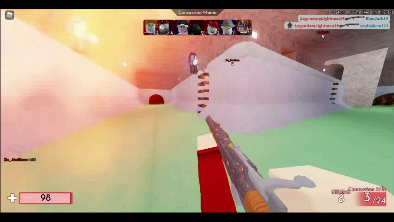 Clean Concussion Mania Run No Deaths:[Roblox] Arsenal - YouTube