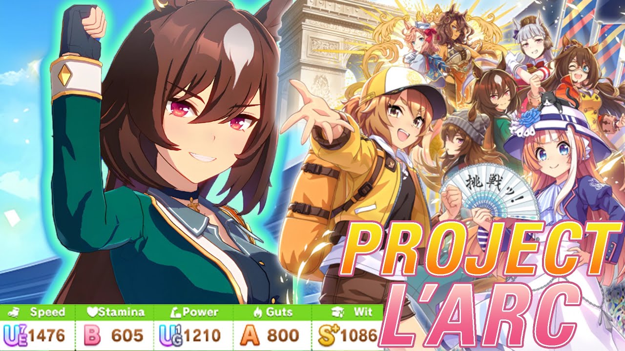 TRAINING IN THE PROJECT L'ARC | Uma Musume: Pretty Derby - YouTube