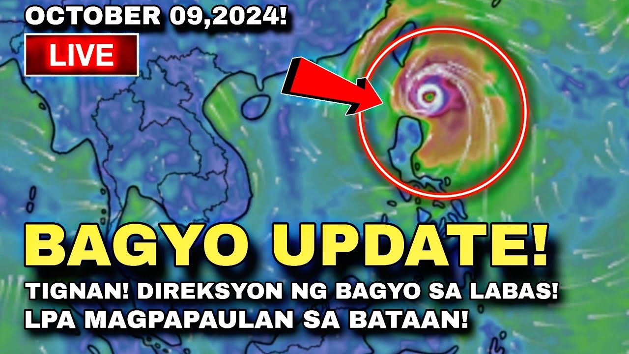 Bagyo Update! Bagyong KRISTINE WAG NAMAN sana! LOW PRESSURE AREA Sa ...