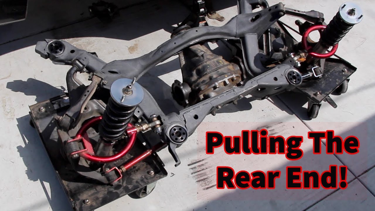 180sx Quarantine Build Ep.2 (Rear End Assembly) - YouTube