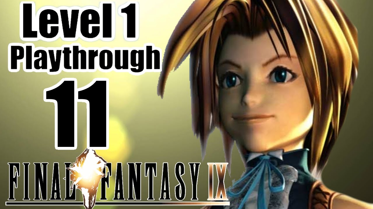 Final Fantasy IX - Level 1 Challenge - 11 (Black Waltz 1) - YouTube