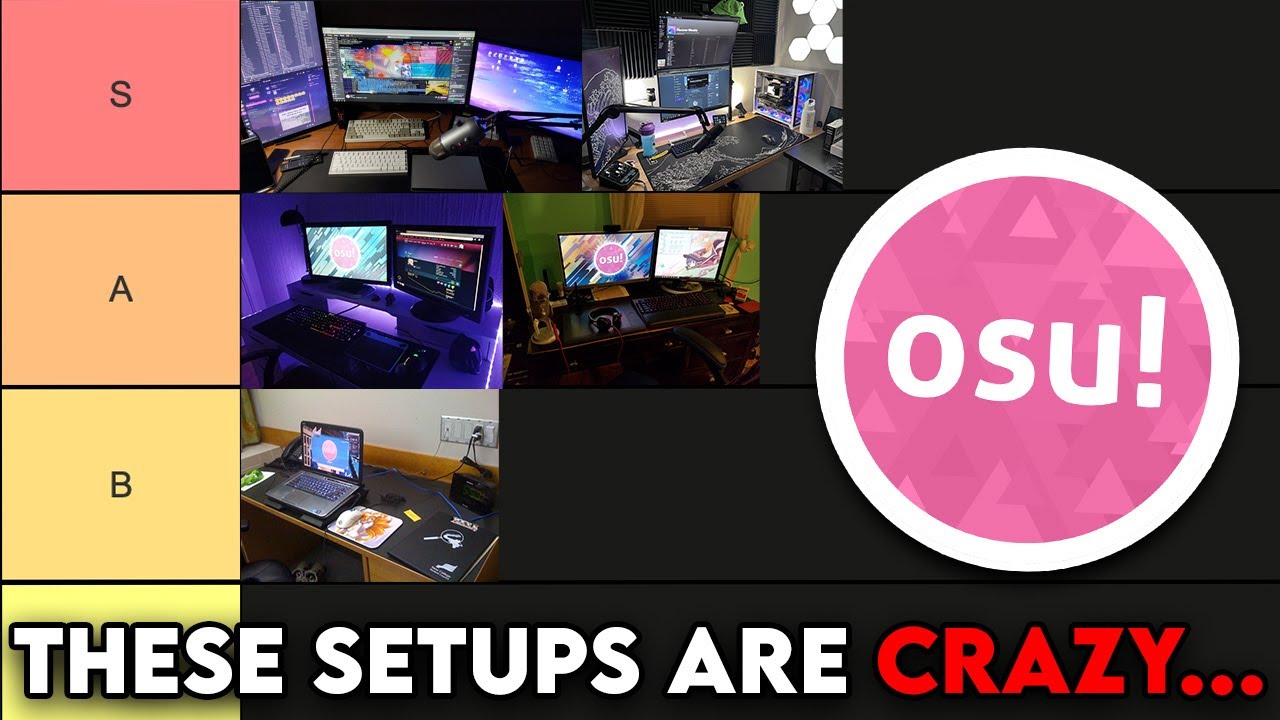 Reviewing osu! Setups & Placing Them on a Tier List! - YouTube