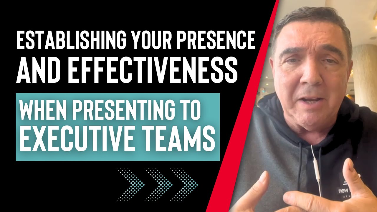 Establishing Your Presence And Effectiveness When Presenting To ...
