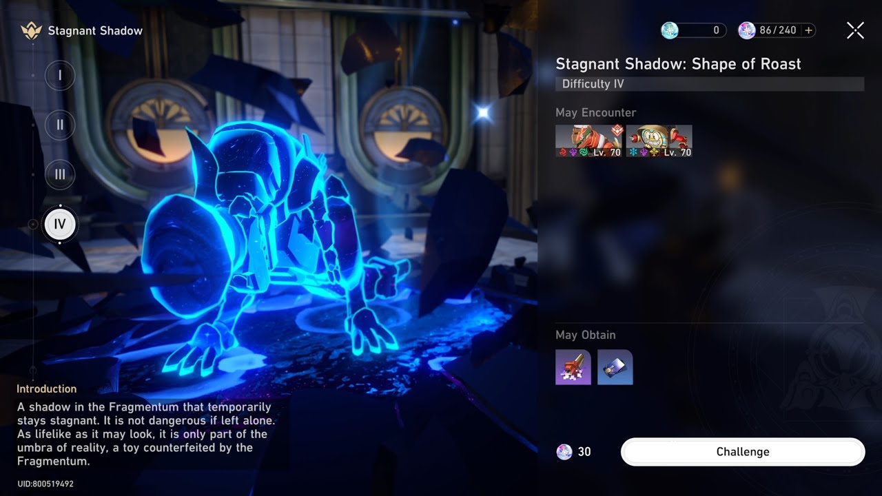 Honkai: Star Rail - Stagnant Shadow: Shape of Roast [Difficulty IV ...