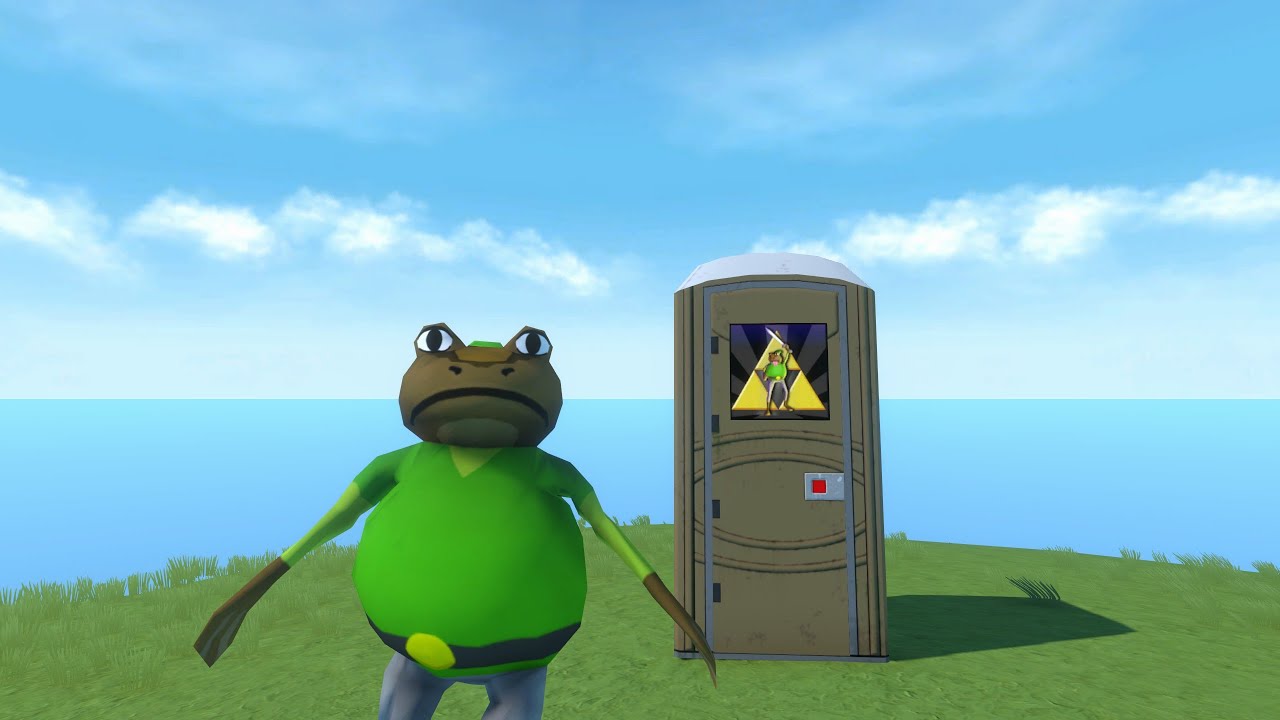 Amazing Frog? Hero Frog - YouTube