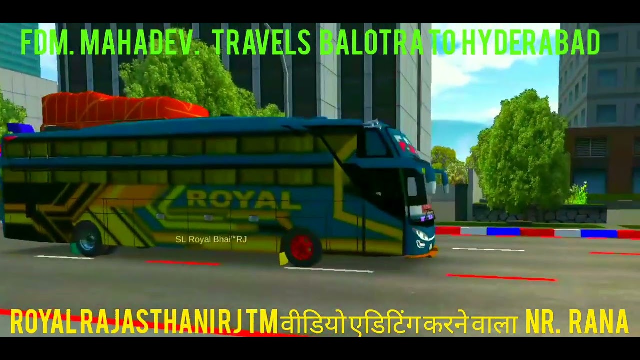 FDM MAHADEV TRAVELS Balotra To Hyderabad YouTube fdm-mahadev-travels-balotra-to-hyderabad-youtube