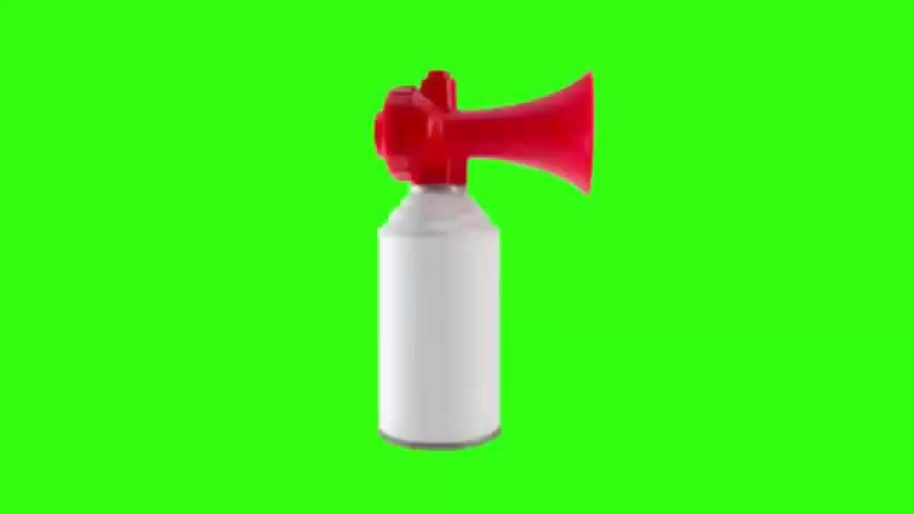 Green Screen : Air Horn - YouTube