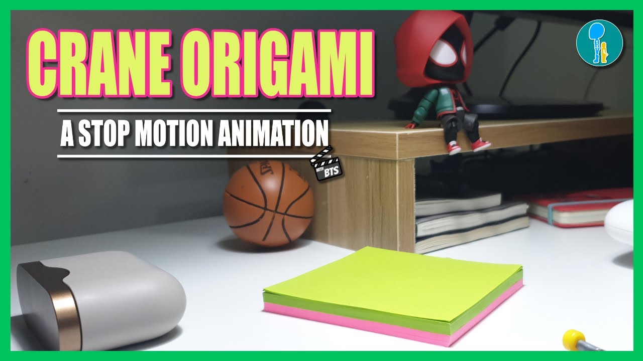 Crane - An Origami Stop Motion Animation - YouTube
