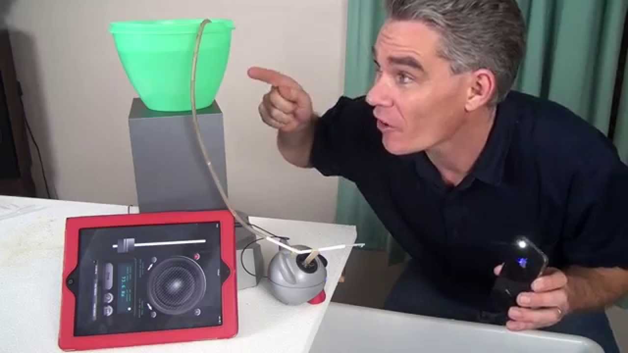 Amazing Water & Sound Wiggly Wave - Make Science Fun - YouTube