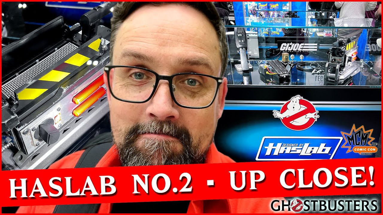 GHOSTBUSTERS HASLAB - UP CLOSE & PERSONAL WITH THE NEW GHOST TRAP & PKE METER! - YouTube