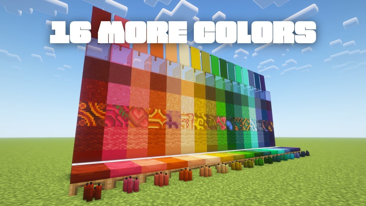 The BEST Mod For Building With Color - YouTube