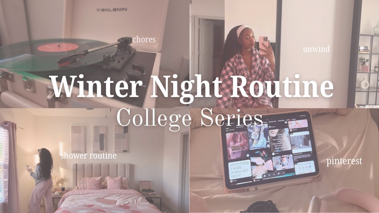 College Night Routine | College Series Ep.2 | How I Unwind & Prepare # ...