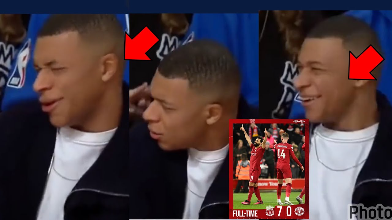 Crazy Scenes 🔥 Kylian Mbappe Unbelievable Reactions to Liverpool Vs Man ...