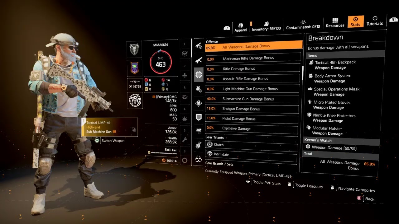 Division 2 - Tank build - Federal Emergency Bunker- Heroic! - YouTube