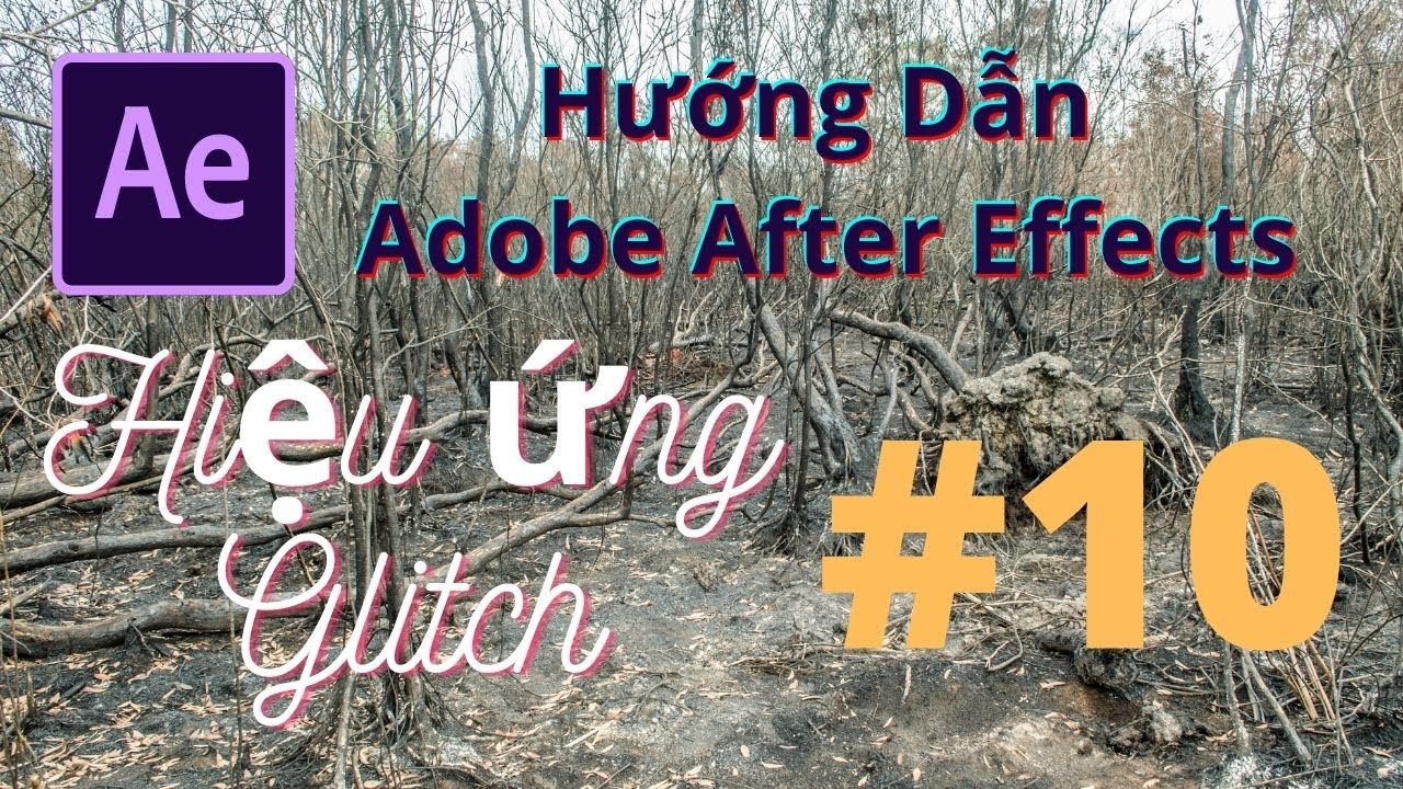 Hướng dẫn adobe after effects - Glitch animation project 4 - YouTube