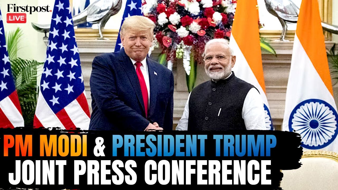 PM Modi in US LIVE: PM Narendra Modi, US President Trump Hold Joint ...