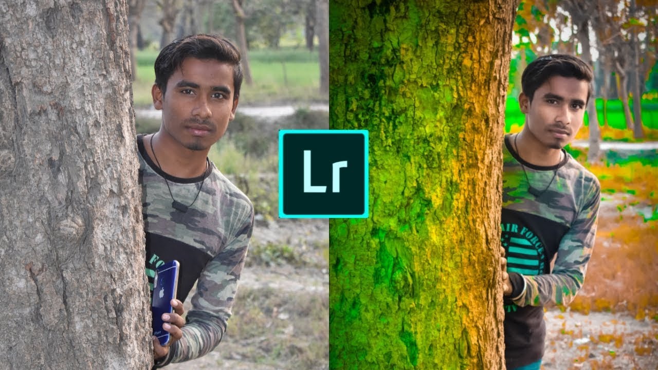 Lightroom se background colour change Karen 1 minut mein - YouTube