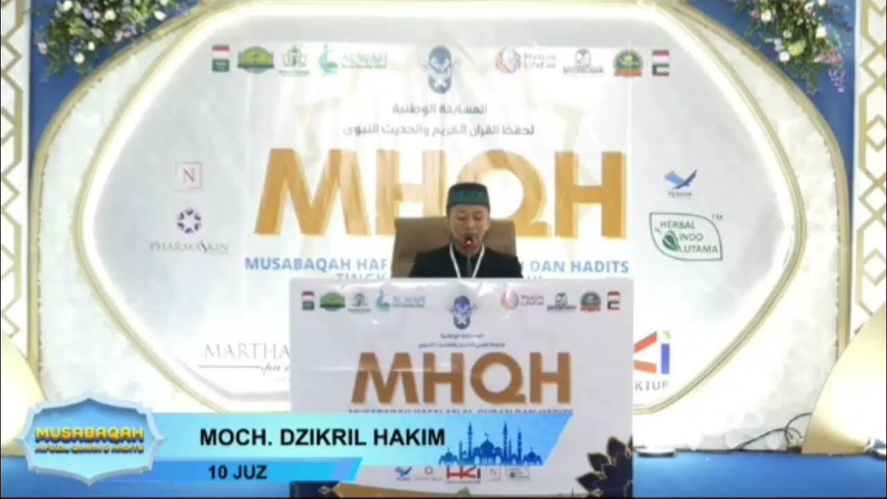 Moch Dzikril Hakim | Musabaqah Hafalan Quran dan Hadist | - YouTube