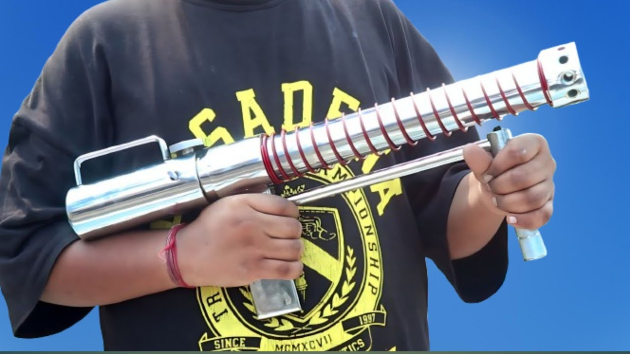Homemade Gun 💥 Diwali | Firecrackers | Diy | 💥| Gun | How To Make Gun ...