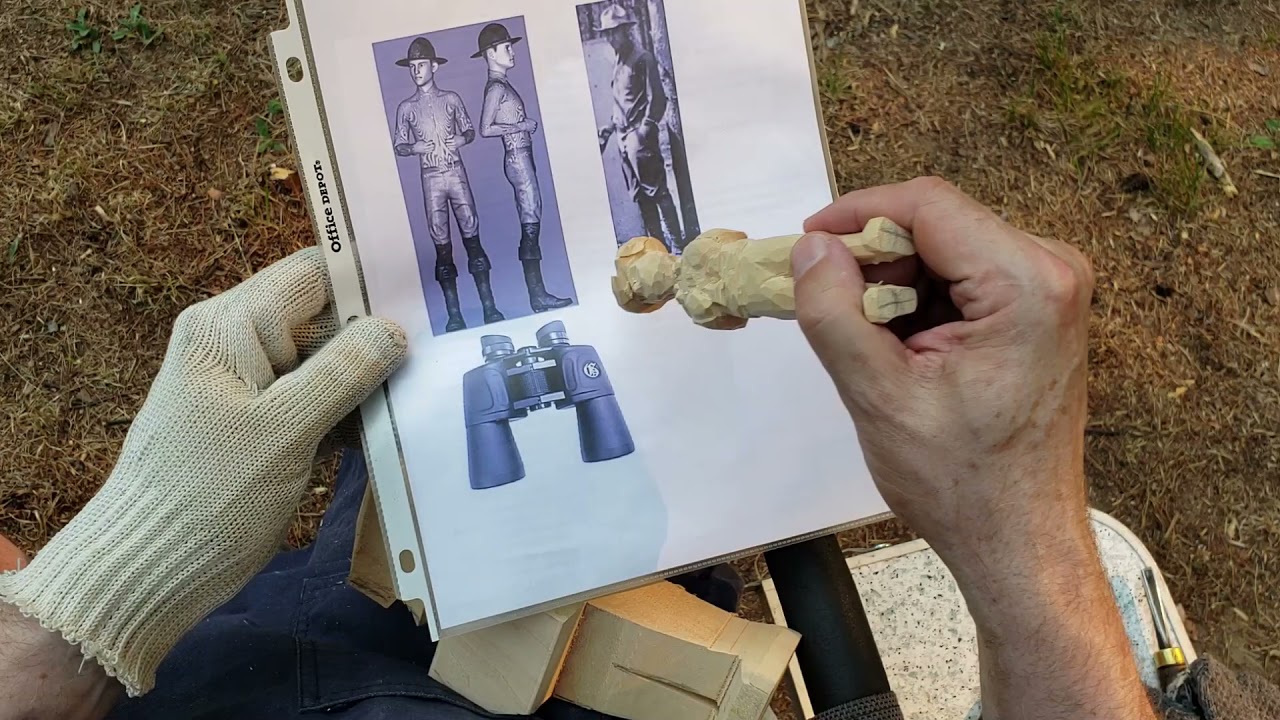 Carving the Forest Ranger Part 1 - YouTube