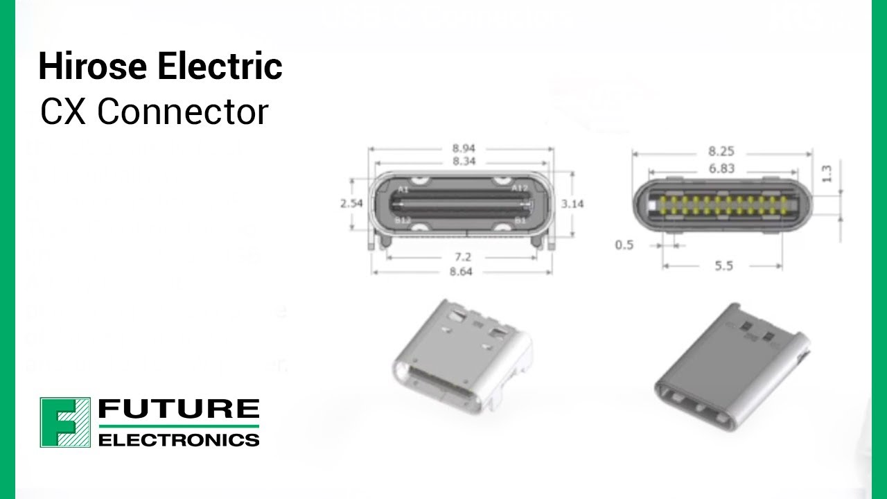 Hirose Electric - CX Connector - YouTube