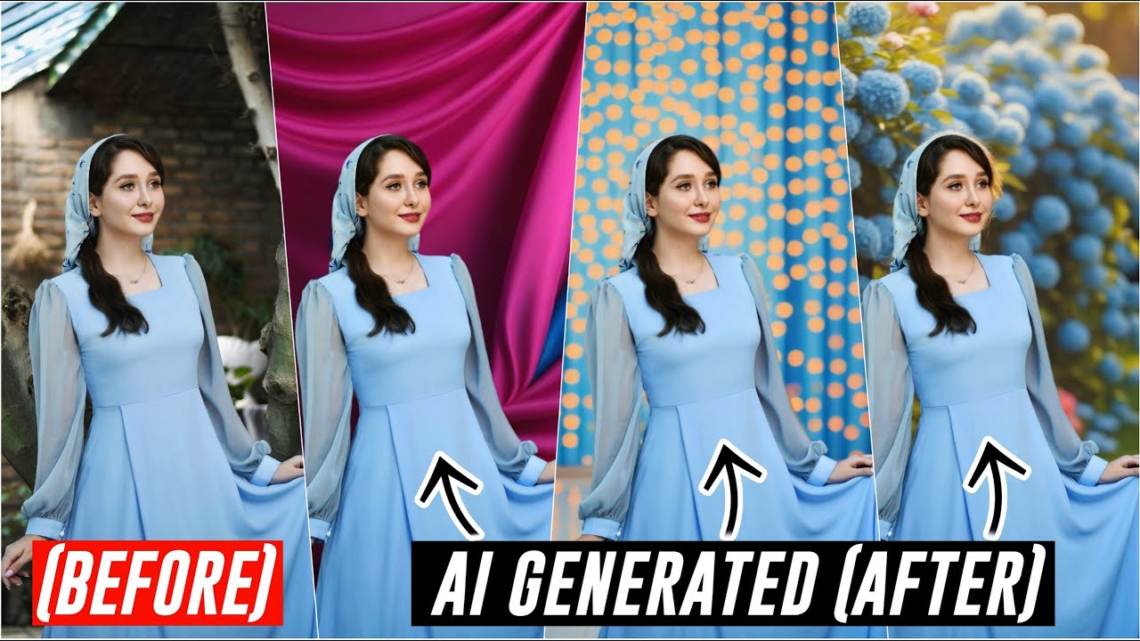 How to change background in photo | ai background changer | photo ...