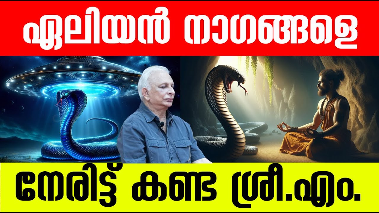 ഭൂമിയില്‍ വരുന്ന ഏലിയന്‍ നാഗങ്ങള്‍!! നേരിട്ട് കണ്ട ശ്രീ എം.| Alien ...