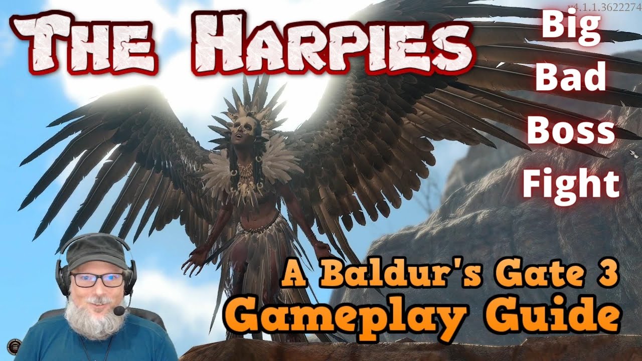 The Harpies Big Bad Boss Fight Guide For Baldur's Gate 3 - YouTube