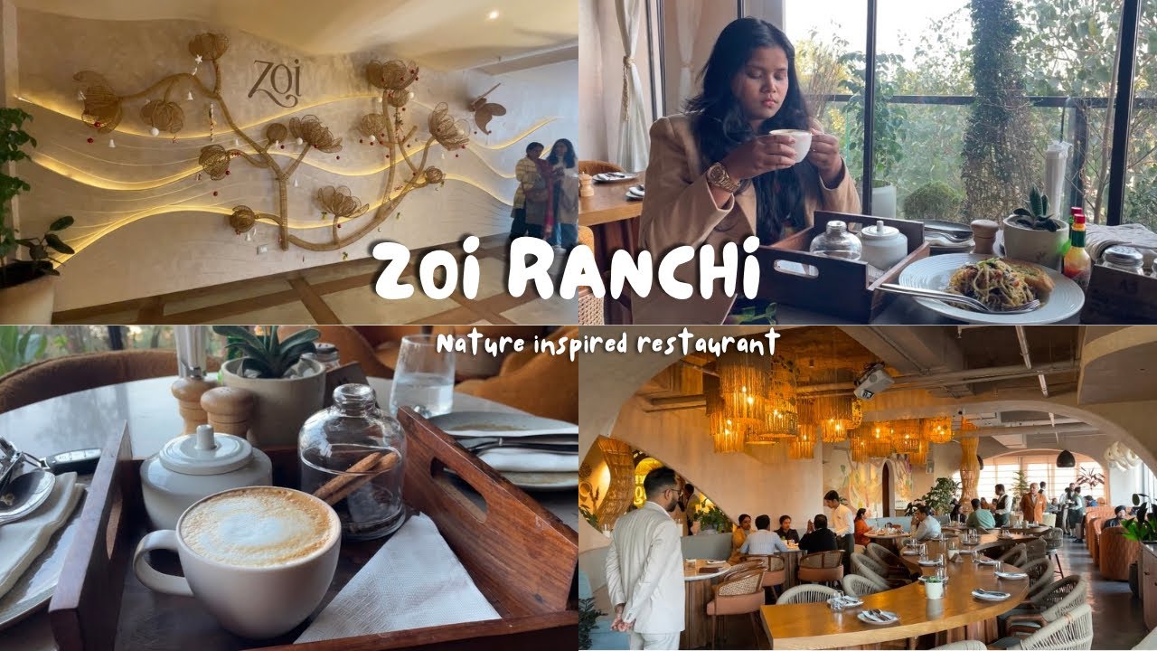 Zoi ~ Nature themed Restaurant in Ranchi🌱🪴🪻🌸🍃🍂🌴🪵🍁 #natureinspired # ...