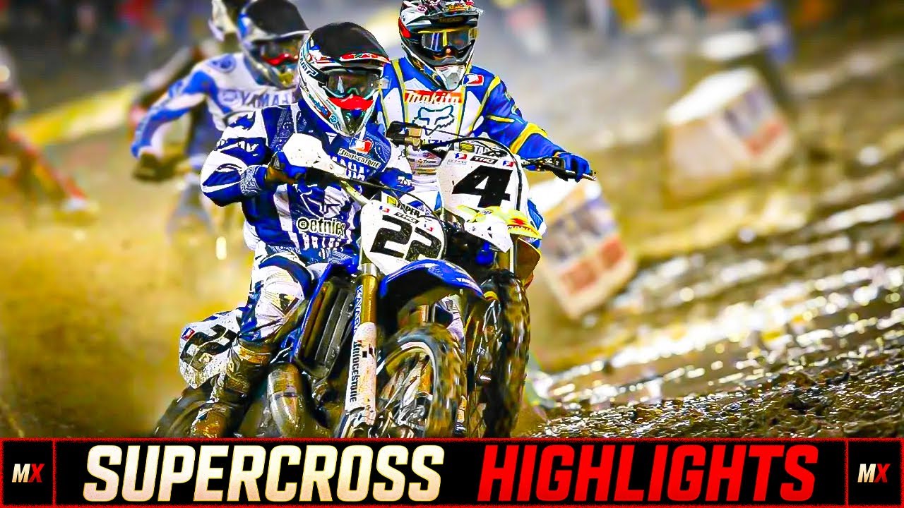 RICKY CARMICHAEL VS CHAD REED - 2005 SUPERCROSS - YouTube