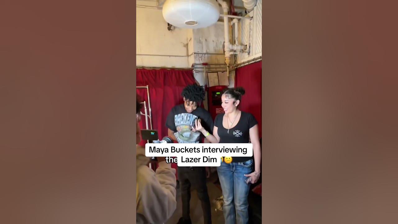 Maya Buckets Interviewing Lazer Dim Youtube