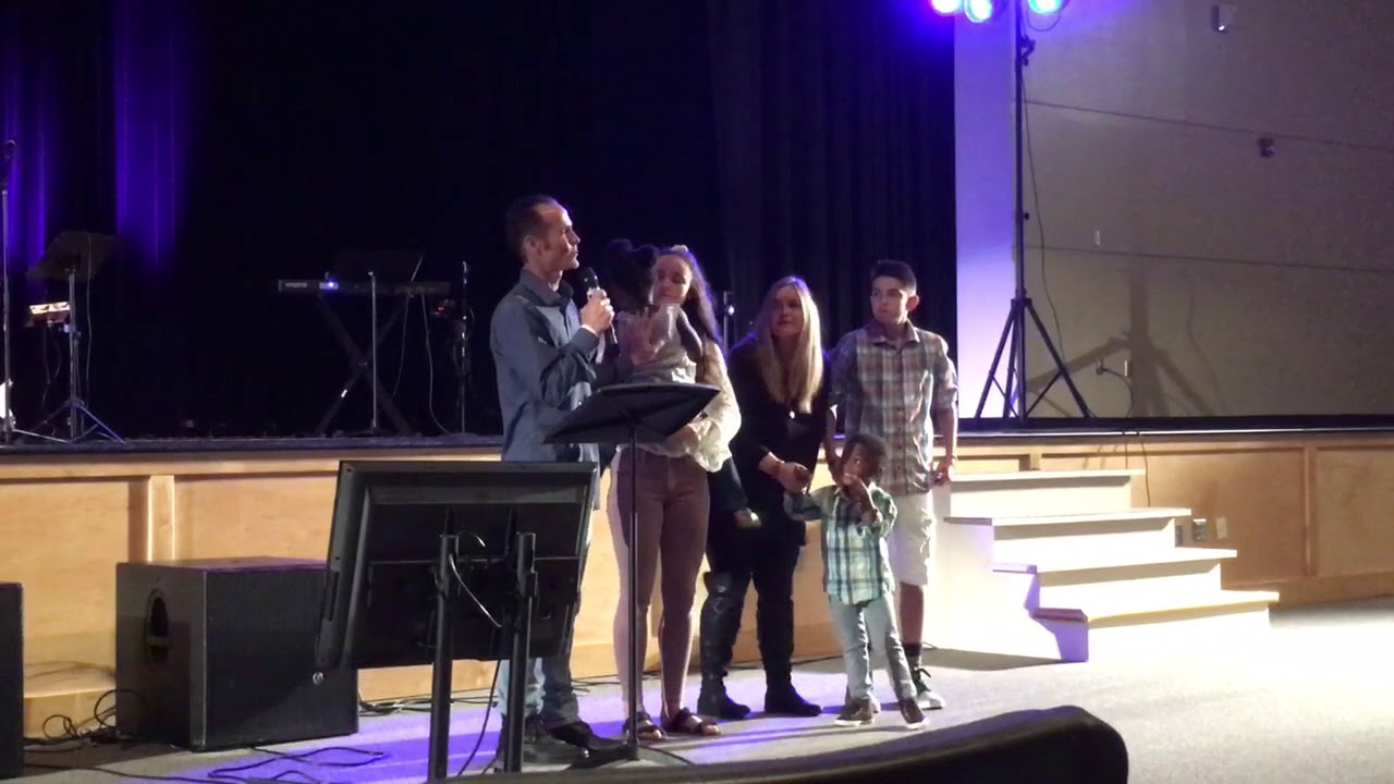 Cora Joy & Cade James’ Baptism - YouTube