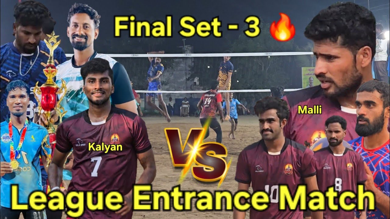 Deciding Set - 3 🔥| Kalyan Team 🆚️ Malli Team | #creatorkamal | Most ...