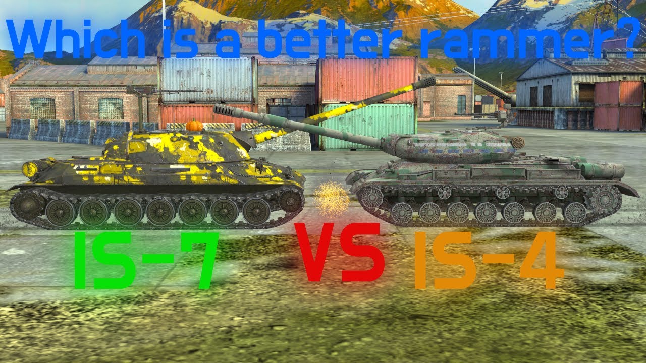 IS-7 vs IS-4 | Which is a better rammer? - YouTube